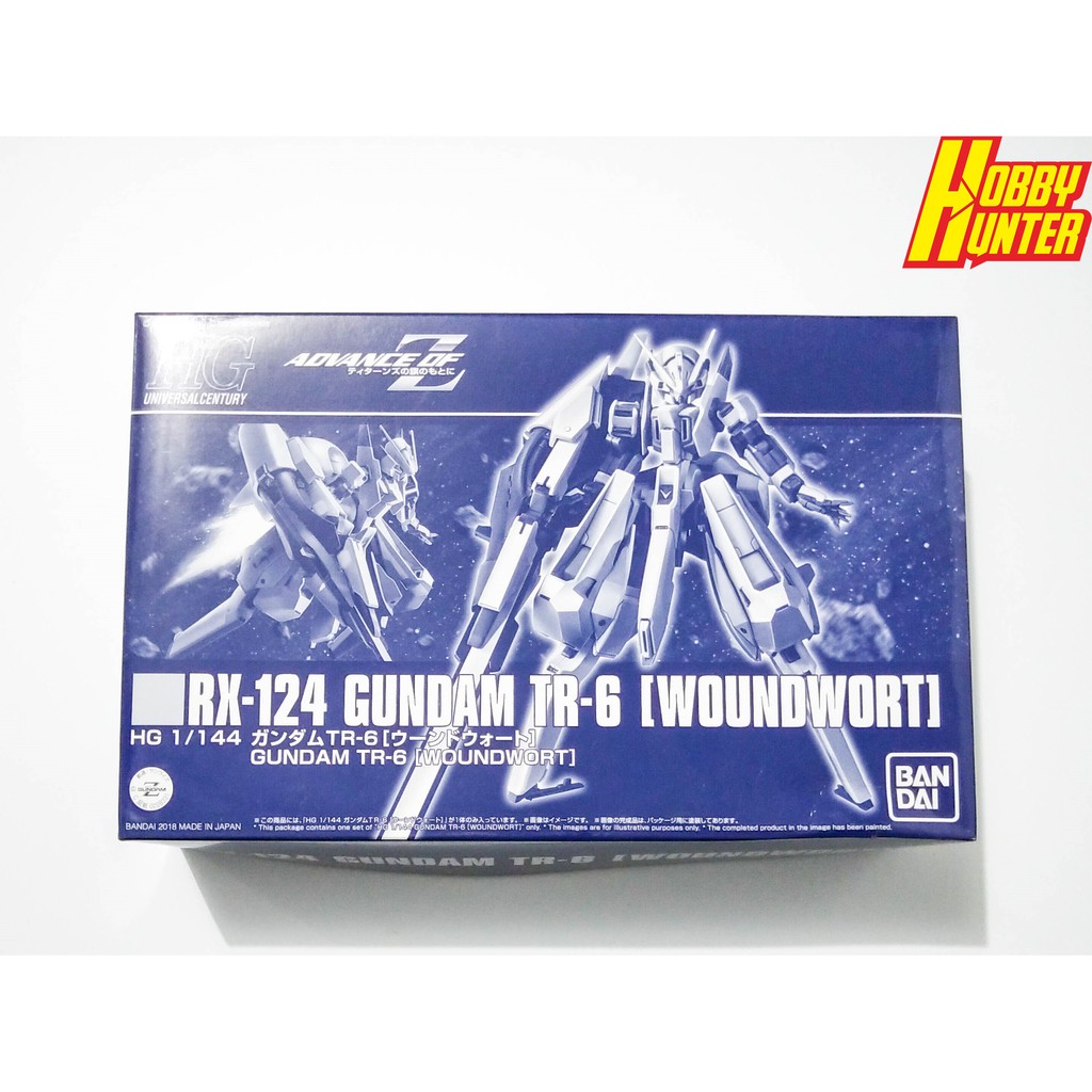 Jual HGUC RX 124 Gundam TR 6 Woundwort P Bandai | Shopee Indonesia