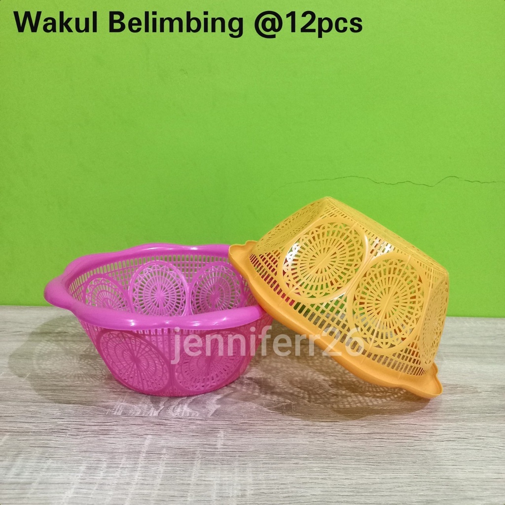Jual Isi 12 PCS!! Wakul Belimbing / Wakul lubang ori / wakul sayur ...