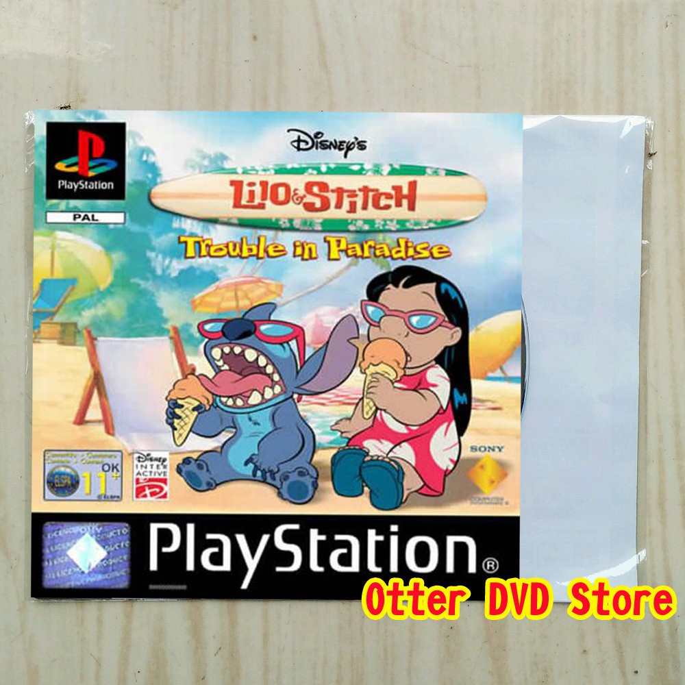 Jual Kaset CD Game Ps1 Ps 1 Disneys Lilo and Stitch - Trouble In ...
