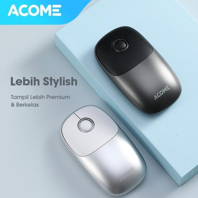 Jual Mouse Silent Click Wireless Acome 1600Dpi Garansi 1 Tahun Am500 ...