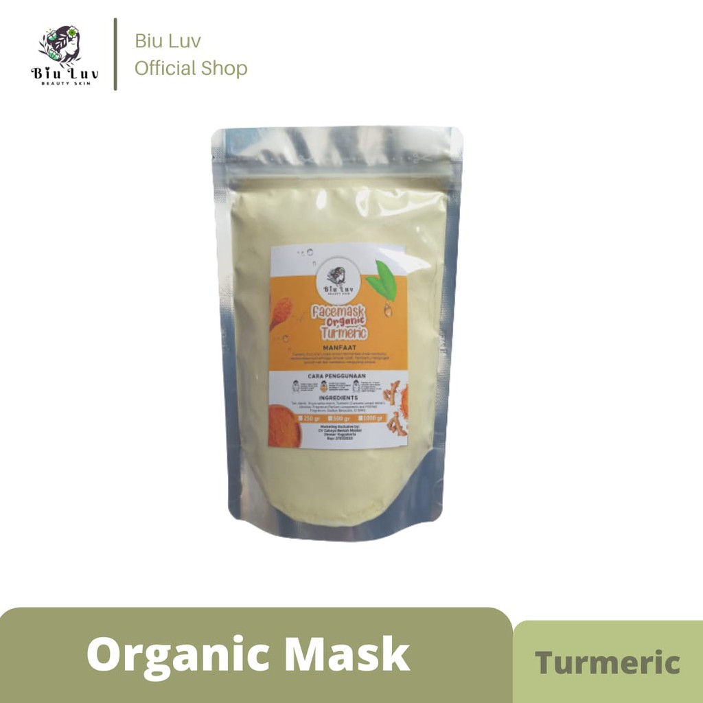 Jual (masker kiloan)500 gram MASKER ORGANIK 1/2KG -MASKER WAJAH-ORGANIK MASK BiuLuv-facemask ...