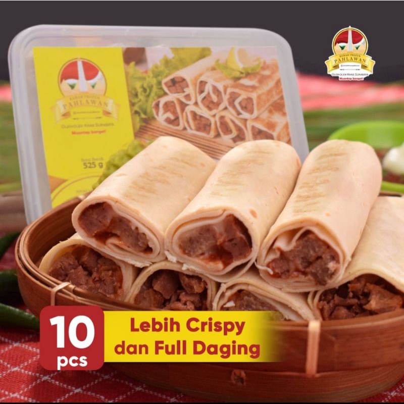 Jual KEBAB PAHLAWAN MINI ORIGINAL FULL DAGING 1 PAK ISI 10 | Shopee ...