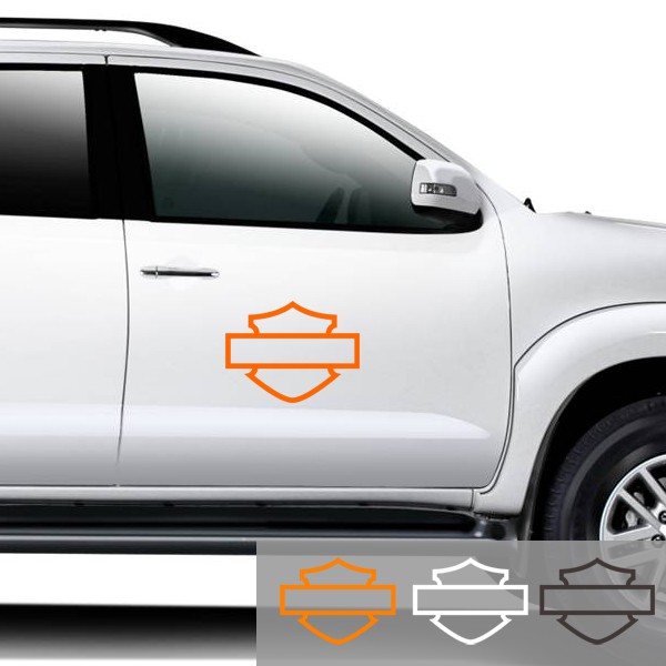 Jual Stiker HD Harley Davidson Mobil Body Kaca Cutting Sticker Anti Air ...