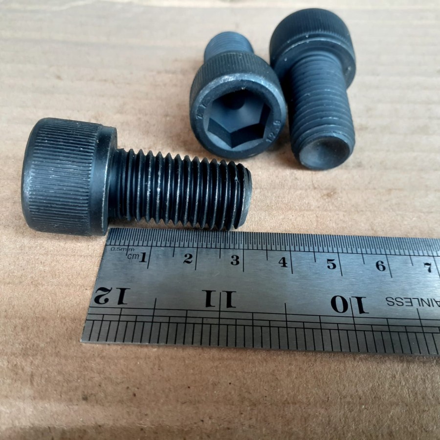 Jual BAUT L M16X30 BAJA PANJANG 3 CM 3CM BAUD L BAJA M16 X 30 KUNCI L14 L 14 KUNCI PAS 24 FULL ...