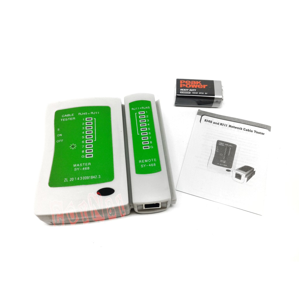 Jual Alat Tes Kabel UTP/LAN (Tester Kabel UTP/LAN) RJ45 & RJ11 | Shopee ...