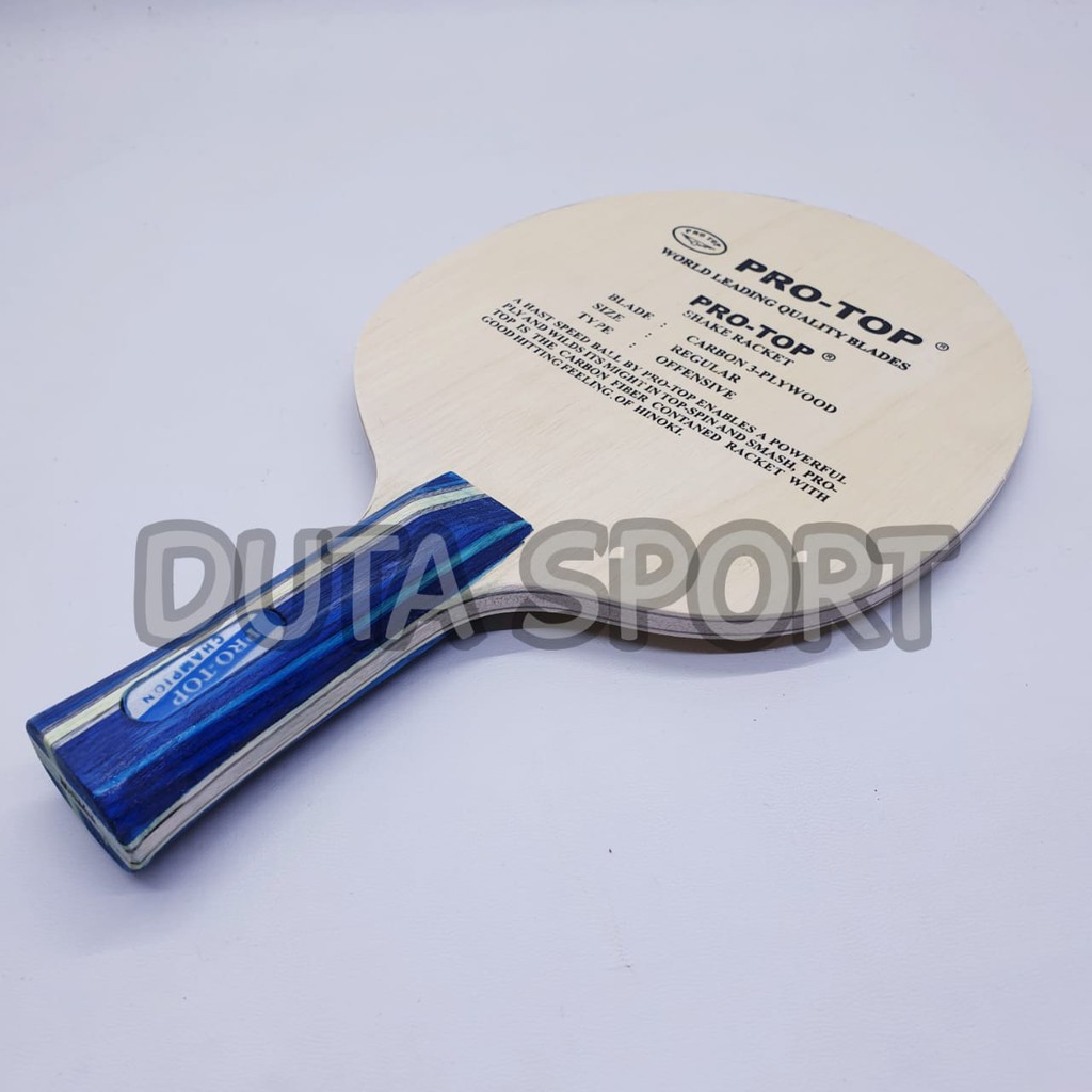 Jual Kayu Blade PRO TOP Carbon Bat Tenis Meja Pingpong Bet Original | Shopee Indonesia