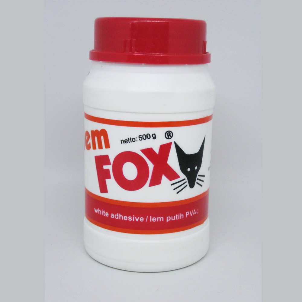 Jual Lem Fox PVAc Botol 500 Gram / Lem Kayu | Shopee Indonesia