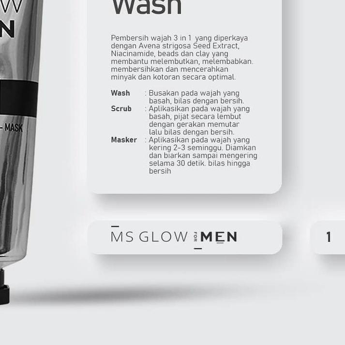 Jual ORIGINAL Sabun Wajah VIRAL MS Glow For Men banyak digunakan artis ...