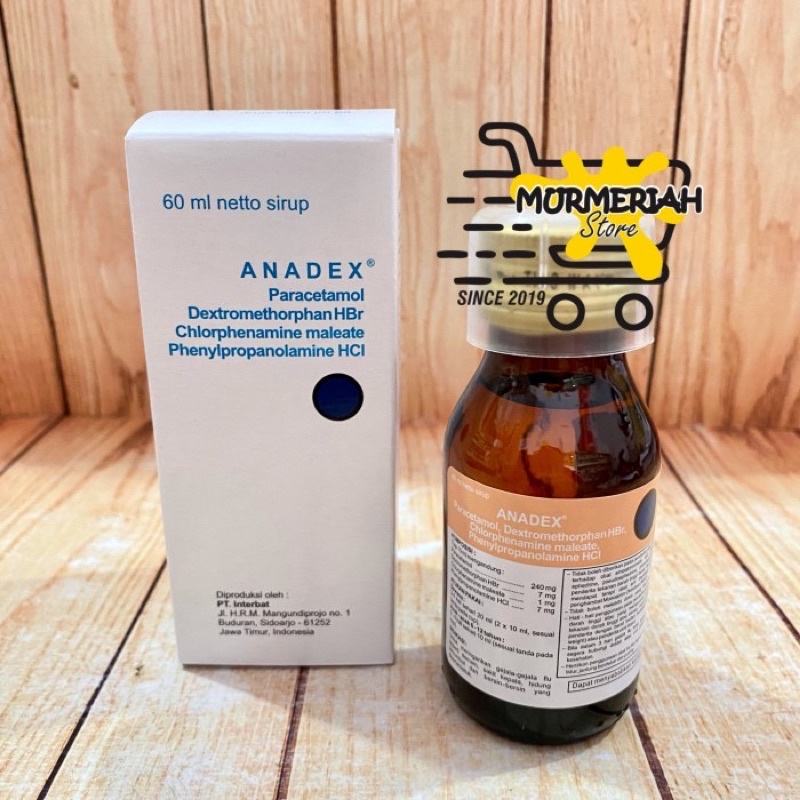 Jual ANADEX SIRUP 60 ml-Syrup Obat Flu,Batuk & Pilek | Shopee Indonesia