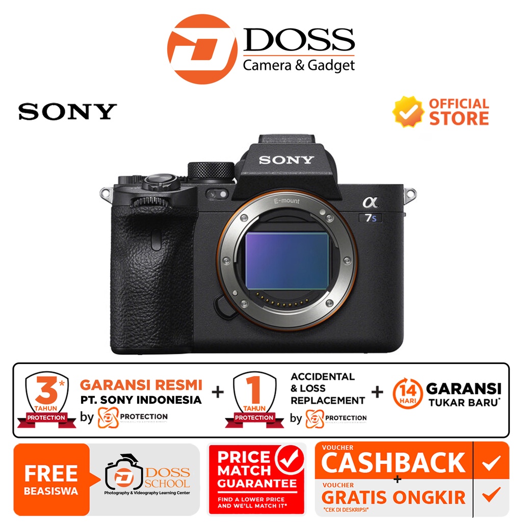 Jual Sony A7SIII Body / Sony Alpha a7S III Mirrorless Digital Camera ...