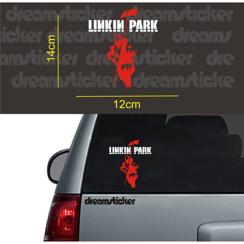 Jual Sticker Stiker Musik Band Linkin Park Hybrid Theory | Shopee Indonesia