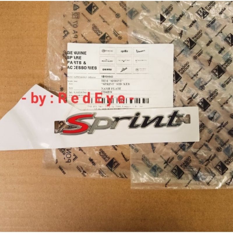 Jual Sticker " Sprint " Samping Original | Shopee Indonesia