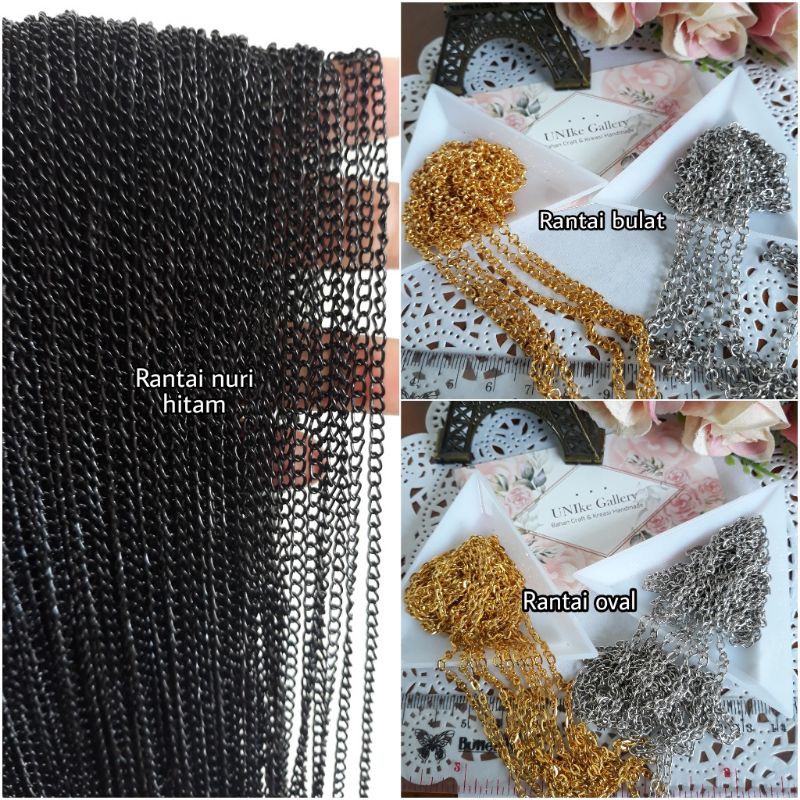 Jual Rantai (Rantai oval dan rantai bulat) | Shopee Indonesia