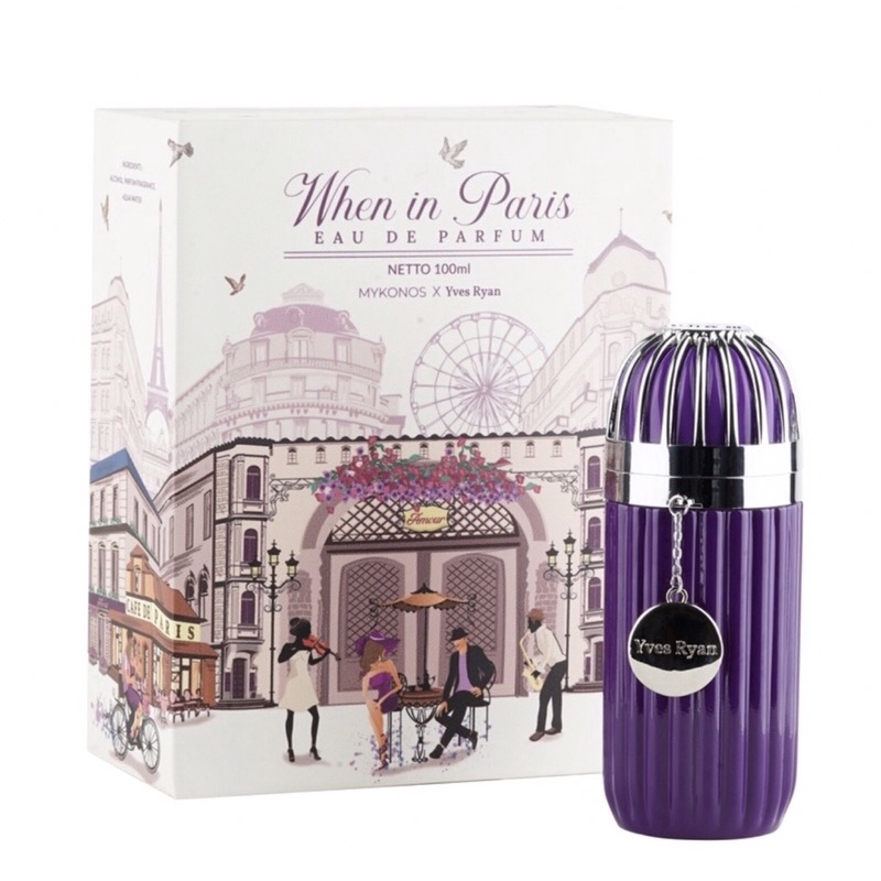 Jual Mykonos x Yves Ryan WHEN IN PARIS EDP 100 ml | Shopee Indonesia