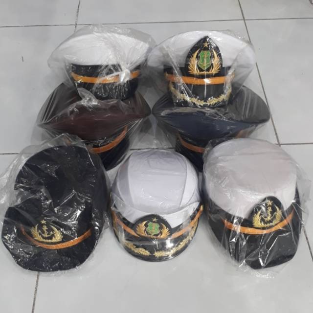 Jual PAD PELAYARAN TOPI TARUNA PELAYARAN TOPI PELAUT SAILOR TOPI ...