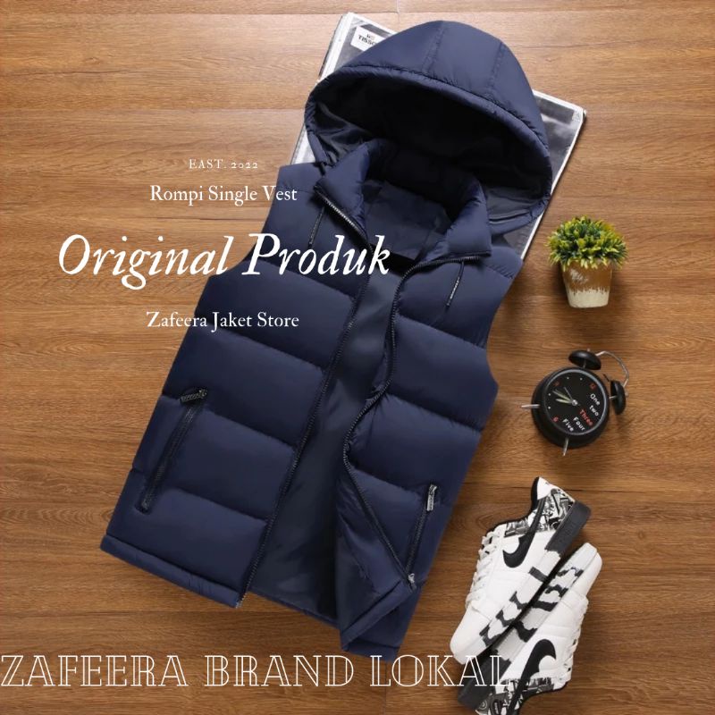 Jual ROMPI PRIA Premium NEW/VEST MOTOR PRIA JUMBO HOODIE KEREN TERBARU ...
