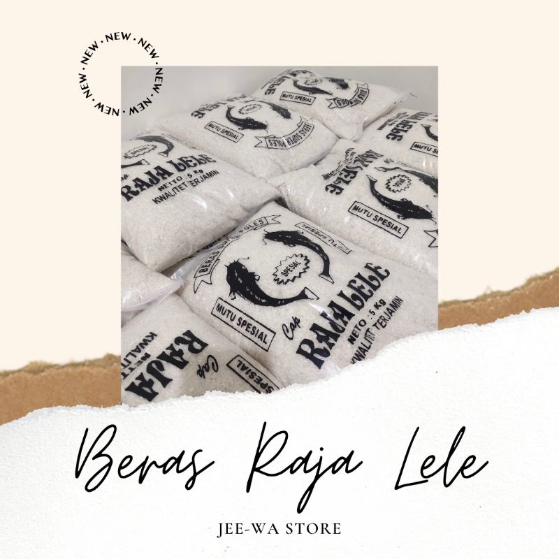 Jual 5 KG - Beras Raja Lele Murah Pulen Premium | Beras Rojolele Murah ...