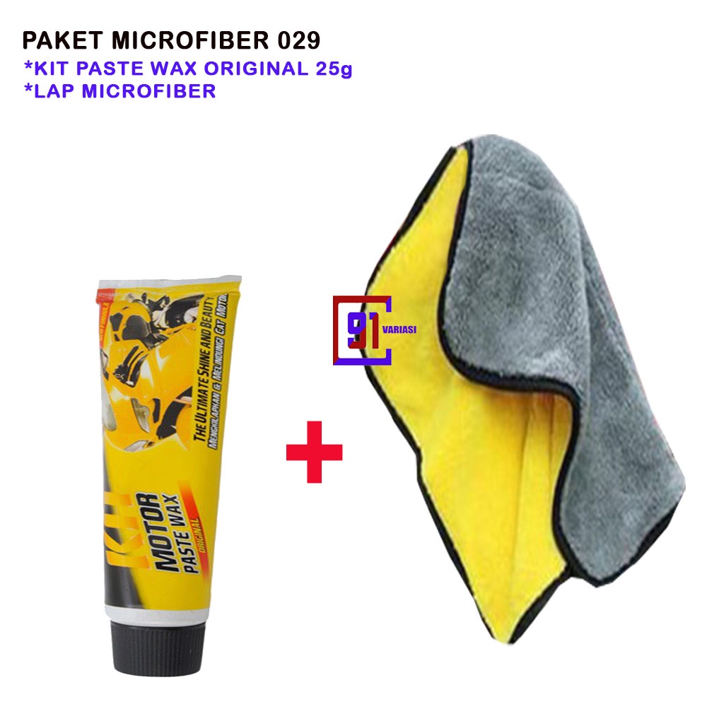 Jual PAKET 029 - kit Motor paste wax original 25g - pengkilap body ...