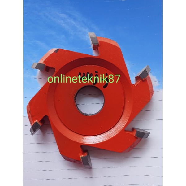 Jual MATA POTONG ACP MODEL V 6 MATA ALUMUNIUM CUTTER GROVING ACP ...