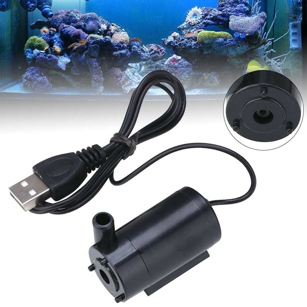 Jual Pompa Air Mini USB Micro Submersible Water Pump Water DC 3-6V ...