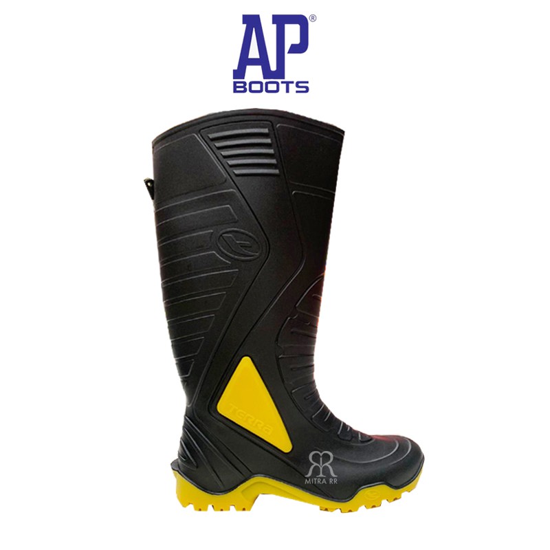 Jual AP Boots TERRA 3 YELLOW - Sepatu Boot Kerja Konstruksi Hitam ...