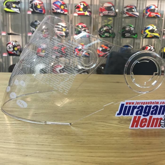 Jual Visor Zeus Z617 Zs617 Z 617 Zs 617 - CLEAR / BENING Kaca Helm ...