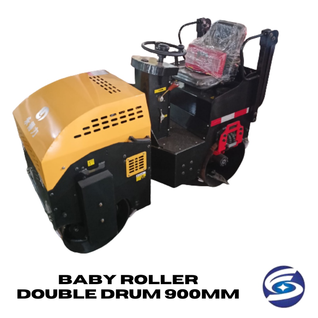 Jual MESIN BABY ROLLER DOUBLE DRUM PEMADAT ASPAL TANAH YDL-S900 ...