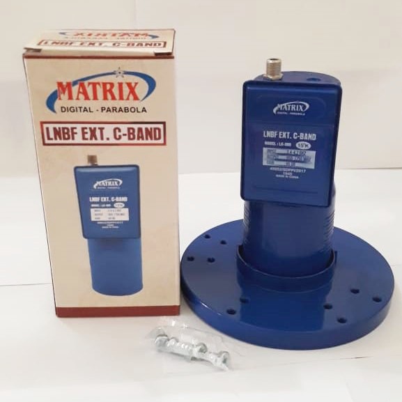 Jual LNB C Band Matrix Single Receiver (1 Satelit 1 Receiver) | Shopee ...