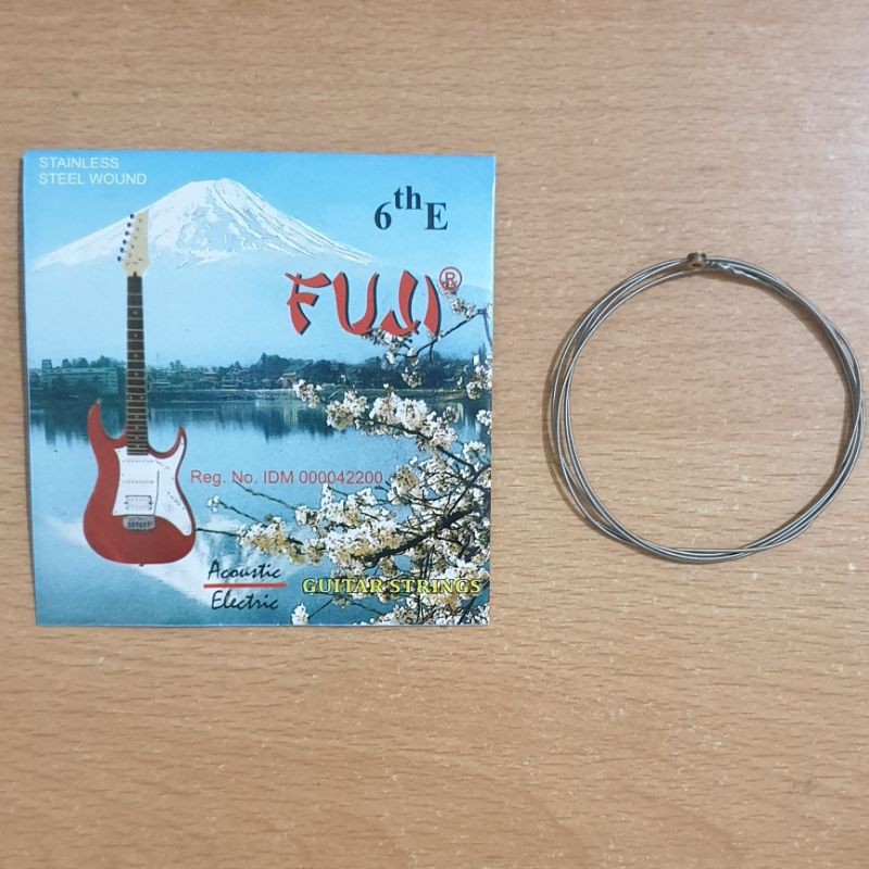 Jual SENAR GITAR FUJI NO 6 (1 PAK = 12 PCS) | Shopee Indonesia