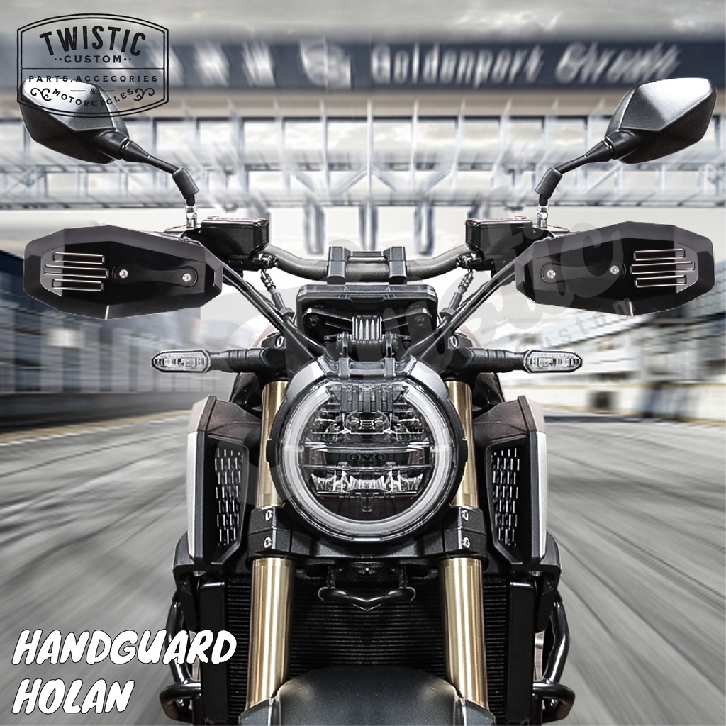 Jual Handguard Hand Guard Holan Motor Versys Himalayan CB150X Universal ...