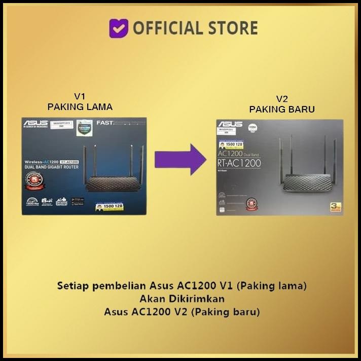 Jual Asus Rt-Ac1200 Wireless Dual Band Gigabit Router Ac1200 | Shopee ...