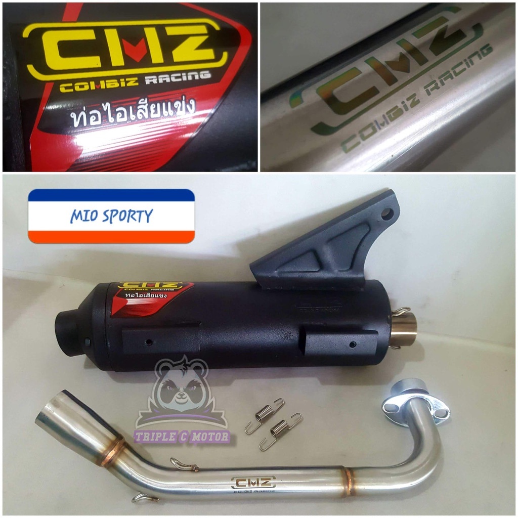 Jual KNALPOT YAMAHA MIO SPORTY SOUL STANDART RACING LEHER STAINLESS ...