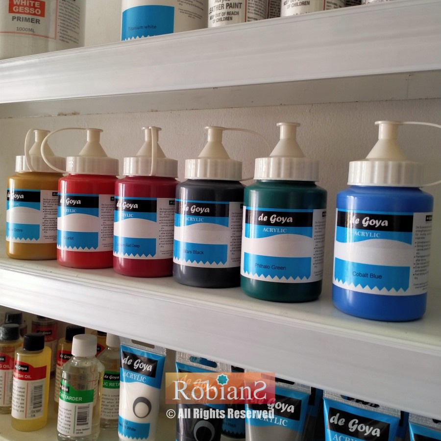 Jual Cat Lukis / Cat Akrilik - De Goya Acrylic Colour Uk. 250 ml ...
