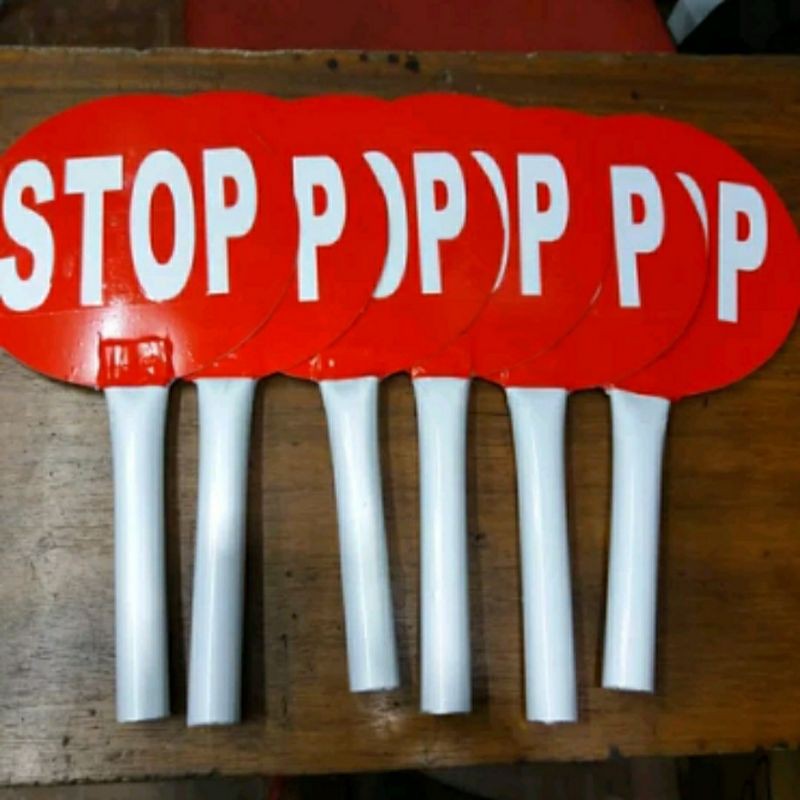 Jual papan stop security/satpam,papan stop lalin | Shopee Indonesia