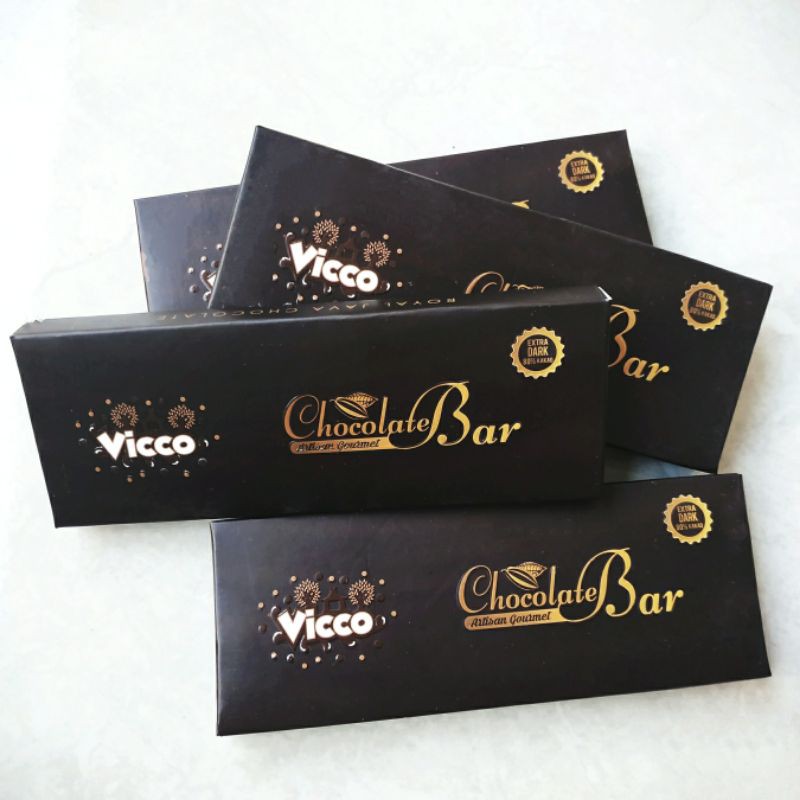 Jual Vicco Extra Dark Cokelat Bar | by. Puslitkoka | Shopee Indonesia