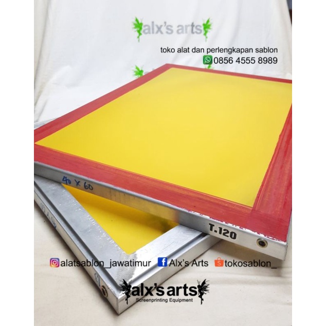 Jual screen almini T120 kuning screen almunium | Shopee Indonesia