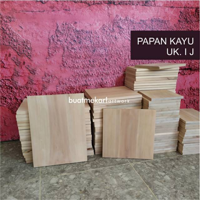 Jual PAPAN KAYU HALUS - Uk I J | Shopee Indonesia
