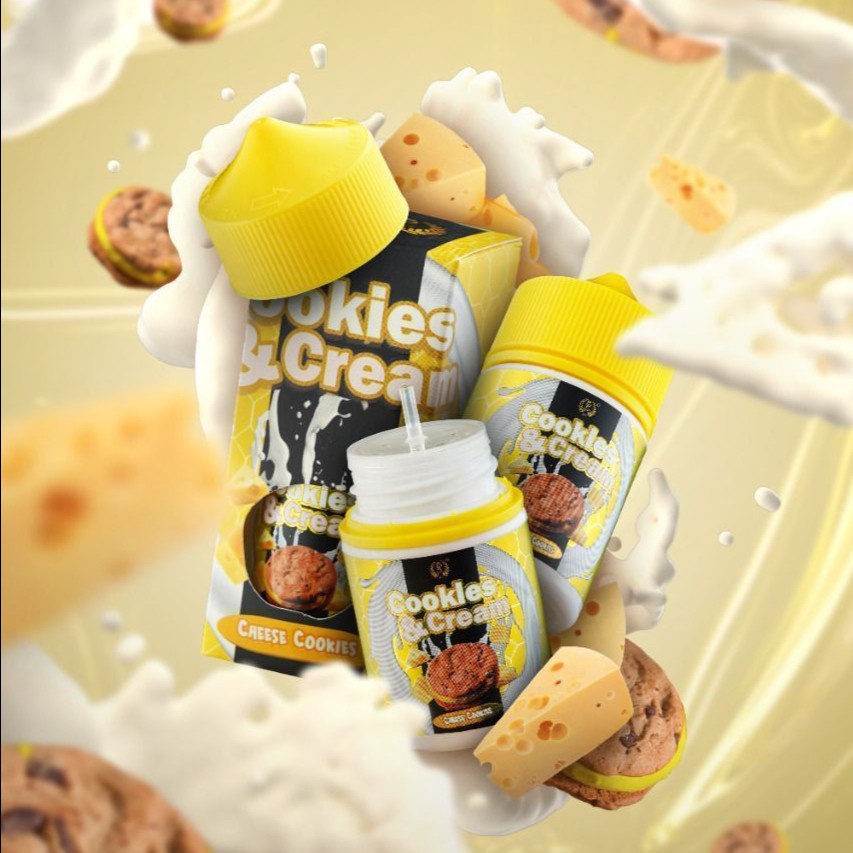 Jual Liquid Cookies & Cream V4 Cheese Cookies 60ML By Radja Brewer ...