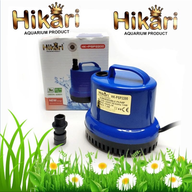 Jual POMPA CELUP AIR AQUARIUM KOLAM IKAN HIKARI PSP 2200 | Shopee Indonesia