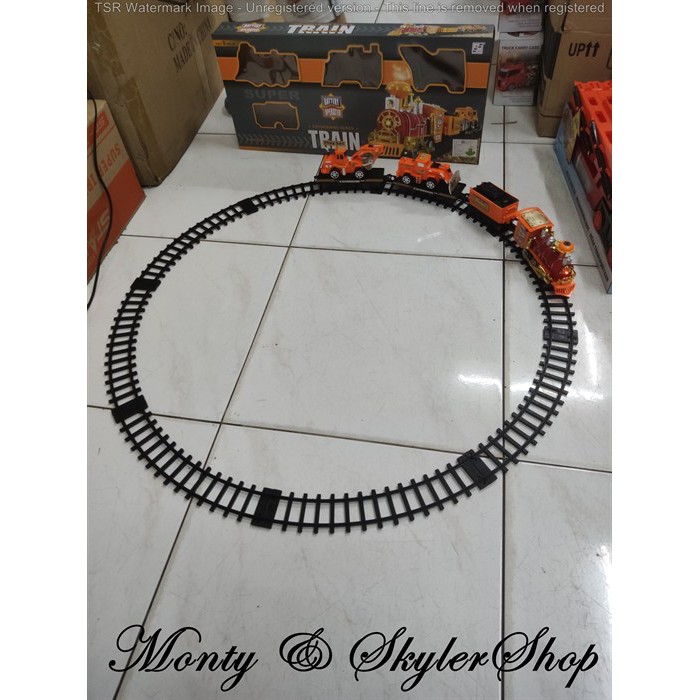 Jual Kereta Api Asap Kereta Api Track Set Locomotive Lokomotif Train ...