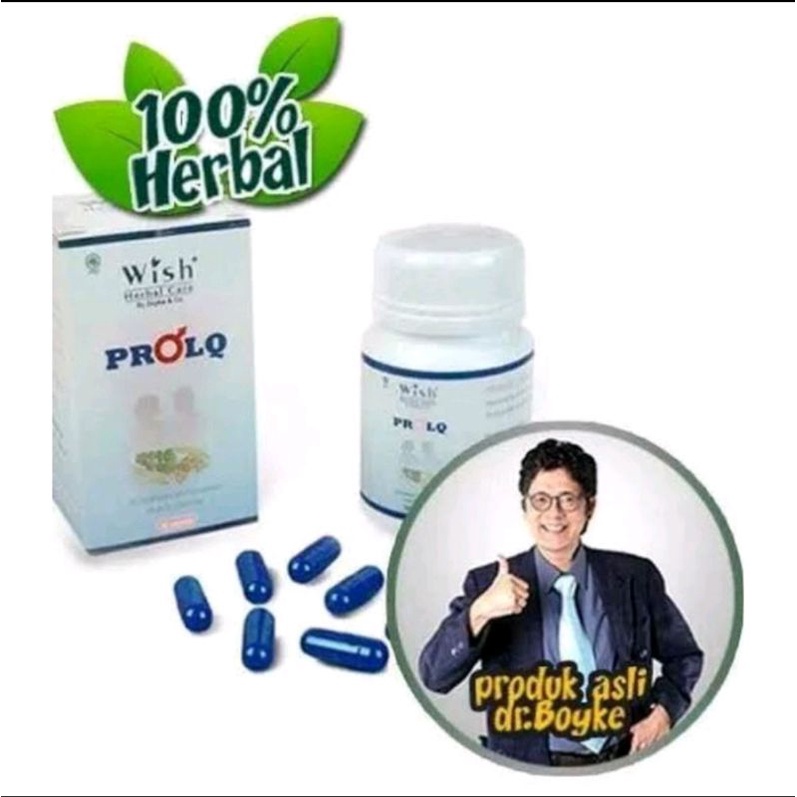 Jual WISH PROLQ ASLI DR BOYKE 100% ORIGINAL - OBAT MULTIVITAMIN PRIA ...