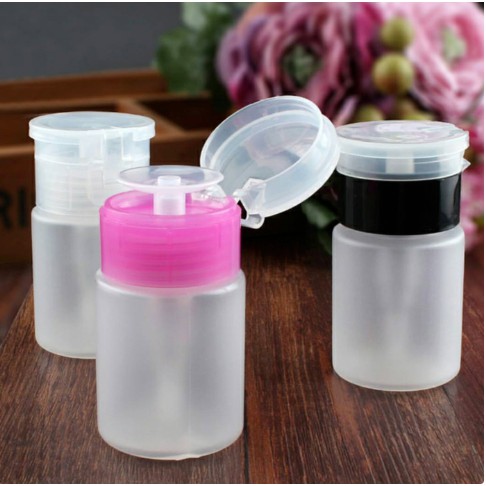 Jual botol pump mini 70ml botol n min bottle Botol pump makeup remover ...