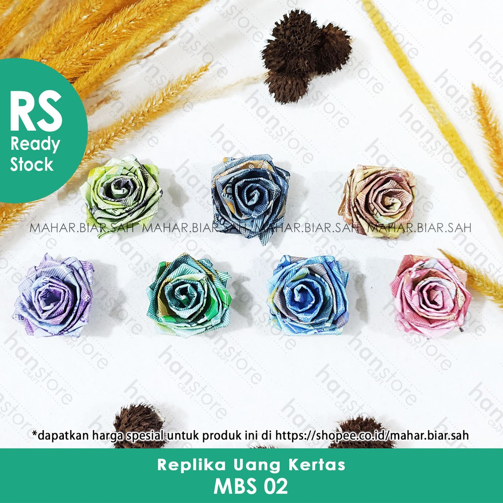 Jual RS Origami Bunga Mbs 02 dari Replika Uang Kertas / Dekorasi ...