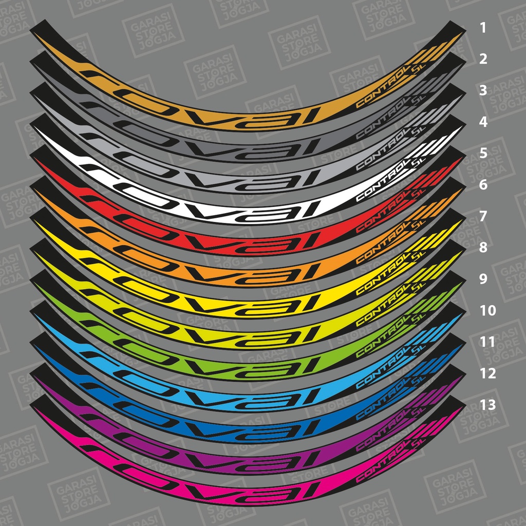 Jual Decal Stiker Rims Roval Control SL | Shopee Indonesia