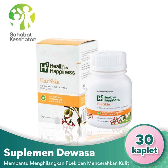 Jual H2 Fair Skin - Suplemen Kesehatan Kulit Flek atau Noda Hitam ...
