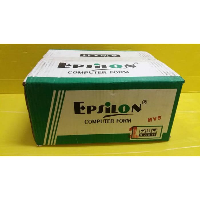 Jual Epsilon Continuous Form 9 1/2 x 11 1 Ply (K1) | Kertas Komputer ...