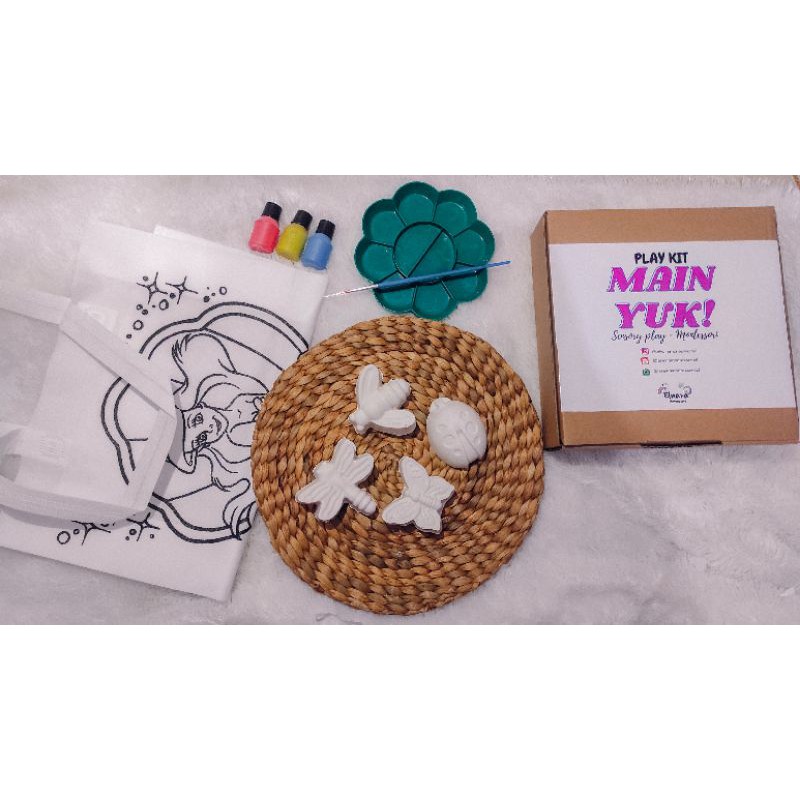Jual PLAY KIT MAIN YUK! - PAKET PAINTING SENSORY PLAY MONTESSORI ...