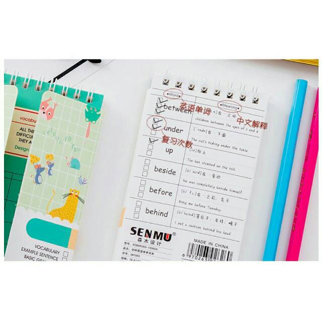 Jual SC 06 BUKU NOTED MULTI FUNGSI / VOCABULARY BOOKS | Shopee Indonesia