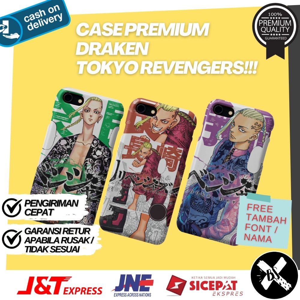 Jual RK - Case Casing Anime Draken Tokyo Revengers Ken Ryuguji Touman ...
