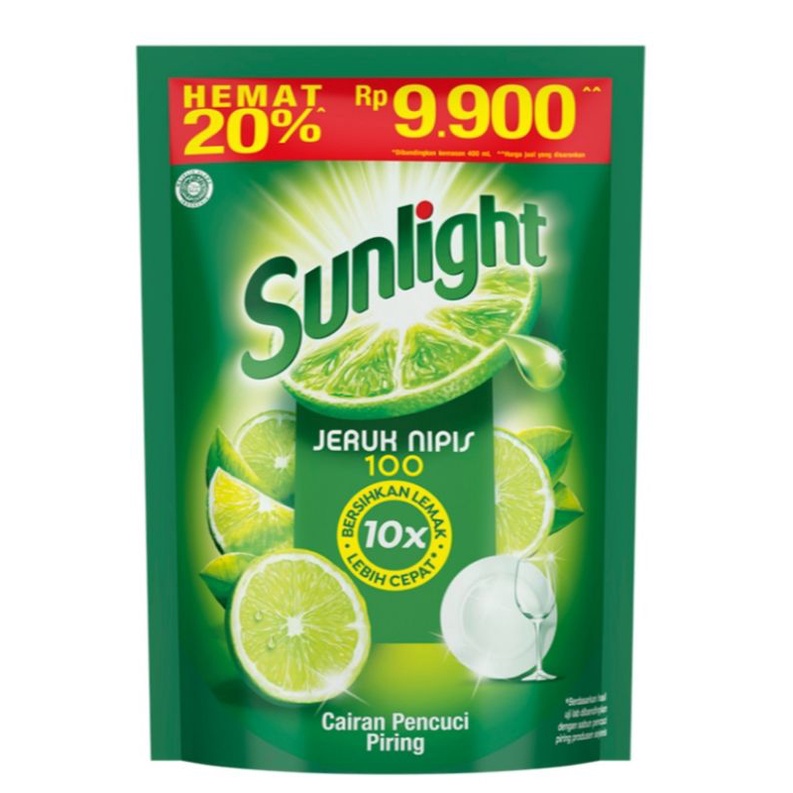Jual Sunlight Sabun Cuci Piring Cair Jeruk Nipis 460 ml | Shopee Indonesia
